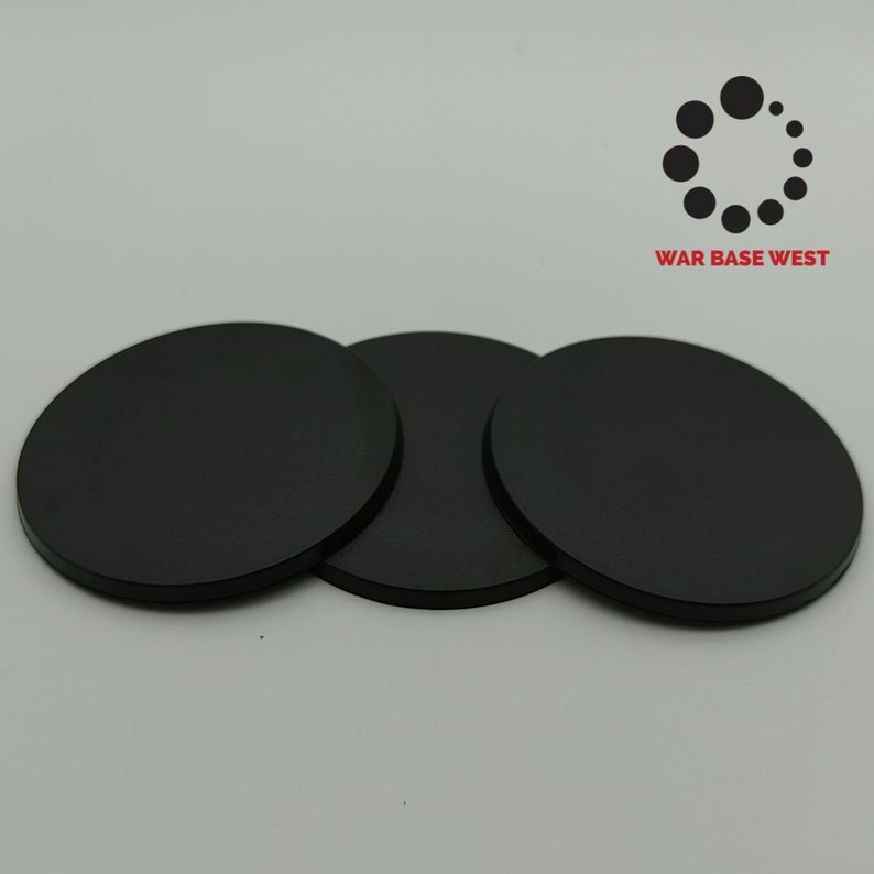 Lot of 3 80mm Round Bases Used for Warhammer 40k & Aos Games GW ...