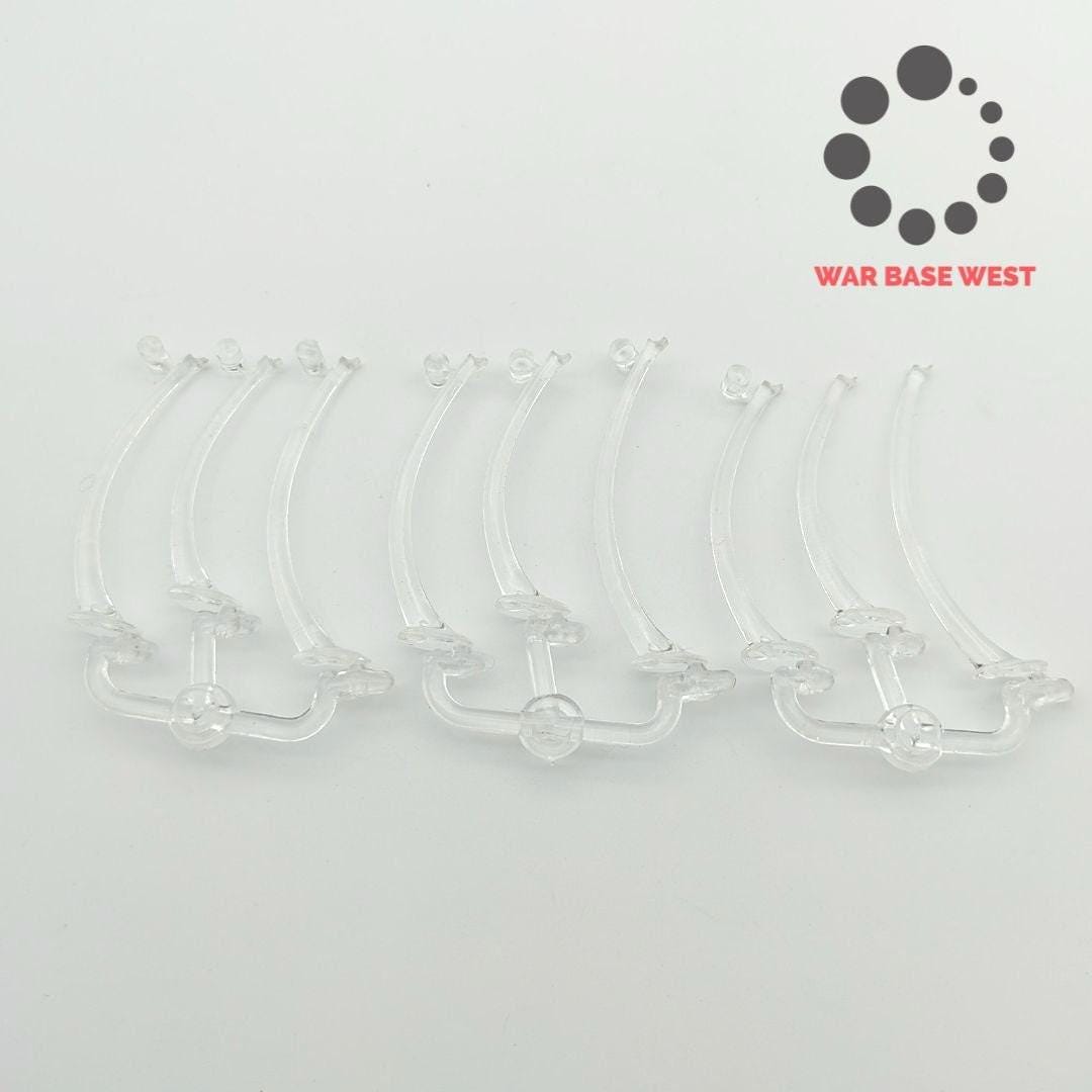 Lot of 3 Curved Flying Stems 45/50/55mm Used for Warhammer 40k & Aos ...