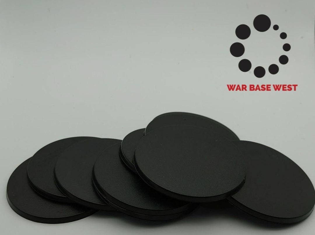 Lot of 10 80mm Round Bases Used for Warhammer 40k & Aos Games GW ...