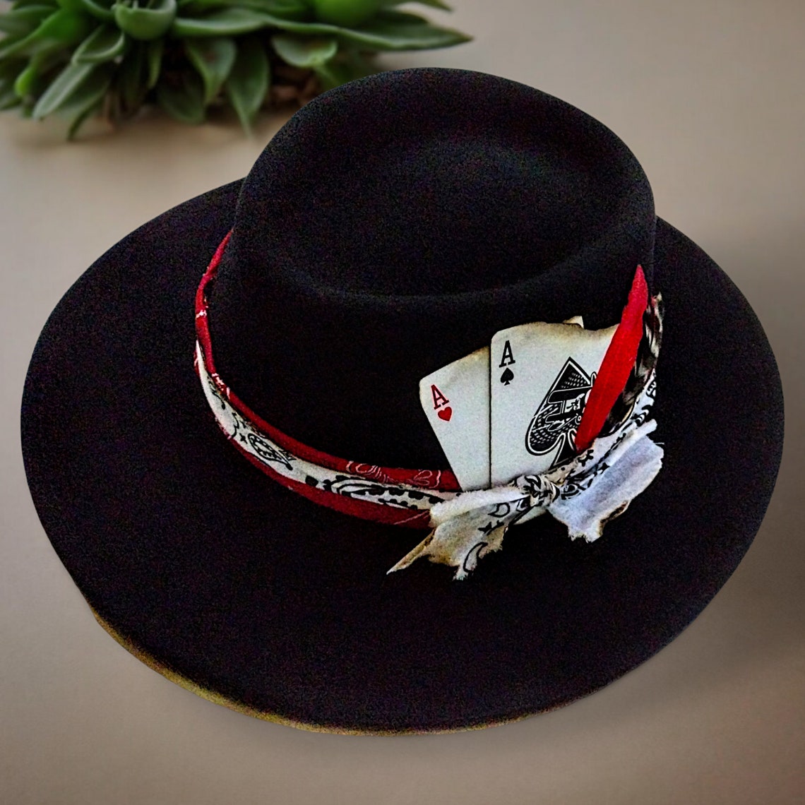 Ace's. Wool Fedora - Etsy