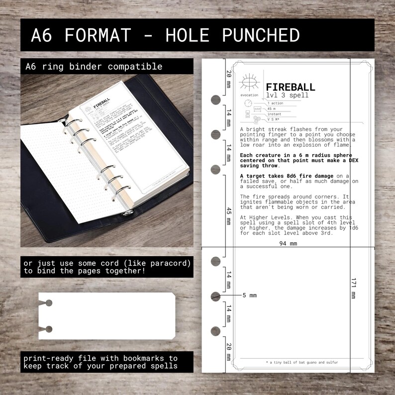 FIGHTER Character Sheet, Journal and Spells for Dnd 5e | Form Fillable ...