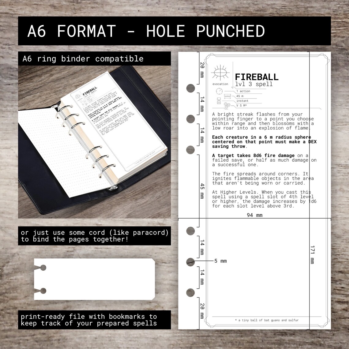 WARLOCK Character Sheet and Spell Book for Dnd 5e | Form Fillable Pdfs ...