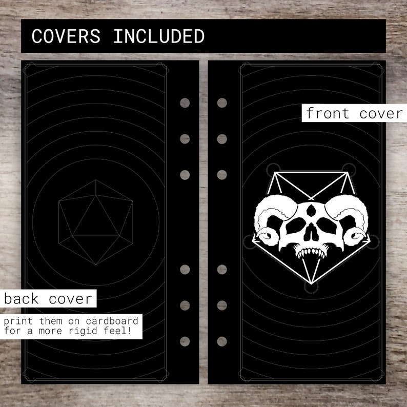 WARLOCK Character Sheet and Spell Book for Dnd 5e | Form Fillable Pdfs ...