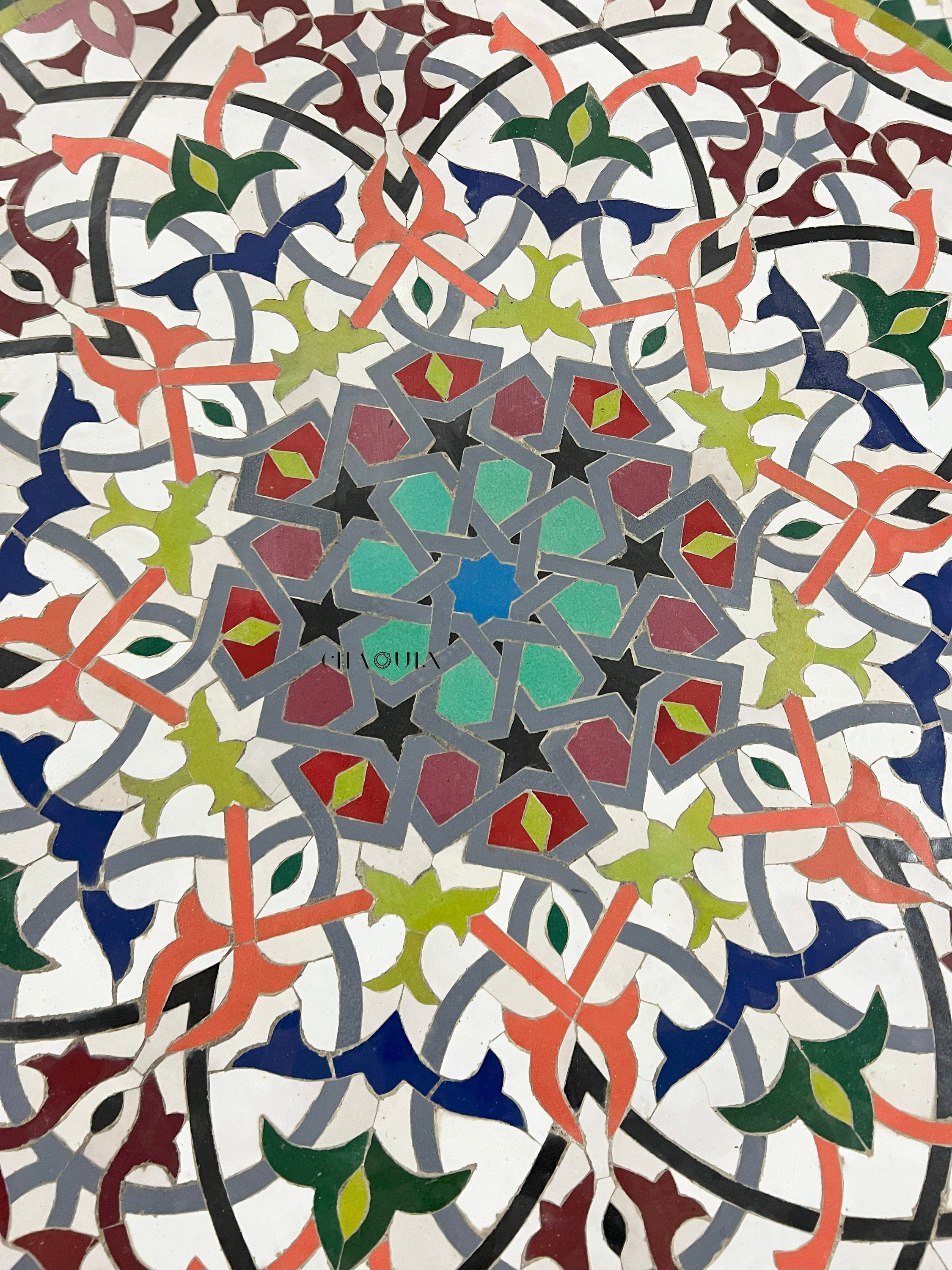 Amazing Moroccan Handcrafted Mosaic Table, Indoor & Outdoor, Amazing ...