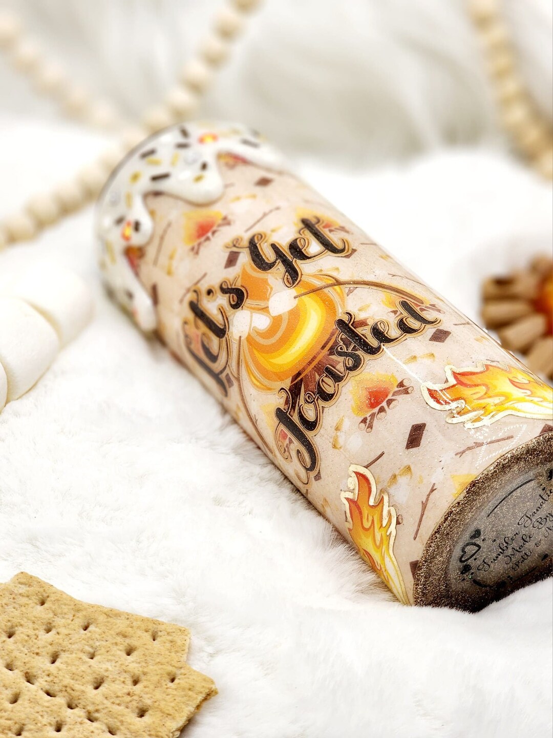 Lets Get Toasted Smores Tumbler - Etsy