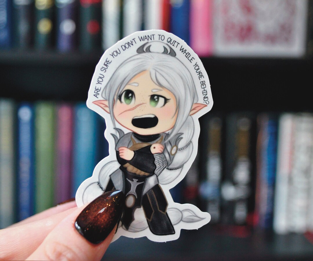 Baldurs Gate 3 - Chibi Shadowheart - Sticker - Etsy