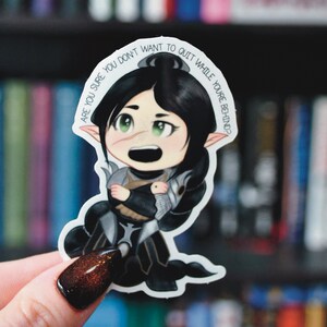 Baldurs Gate 3 - Chibi Shadowheart - Sticker - Etsy