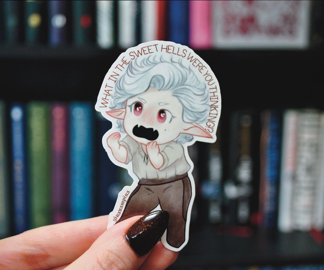 Baldurs Gate 3 - Chibi Astarion - Sticker - Etsy