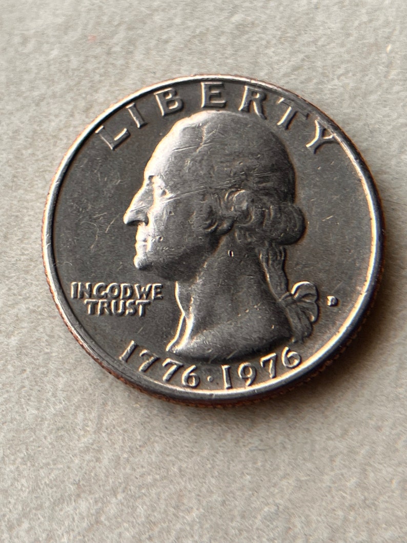 1776-1976 D US Bicentennial Quarter Rare Find, Coin Collections - Etsy