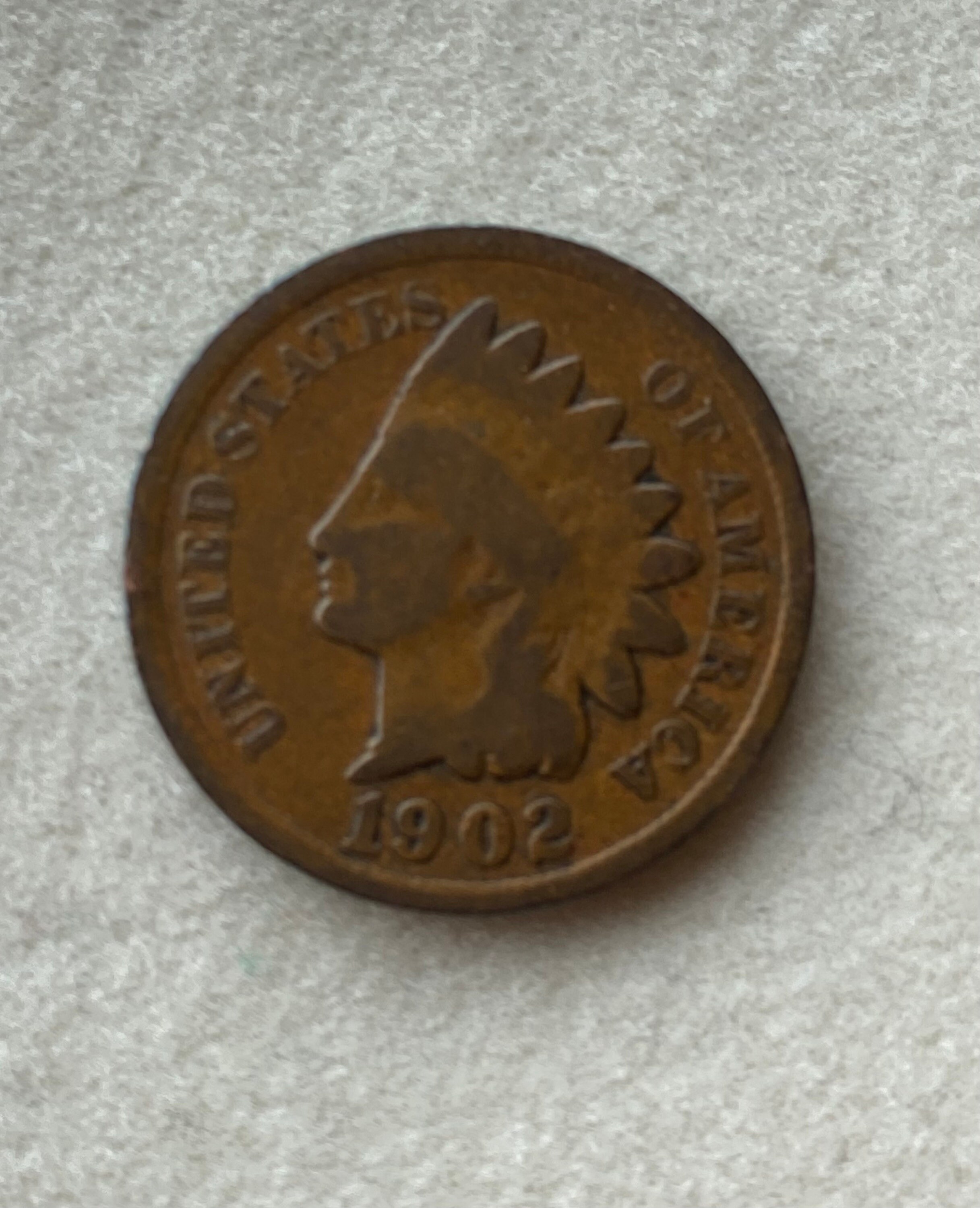 1902 Indian Head Penny - Etsy