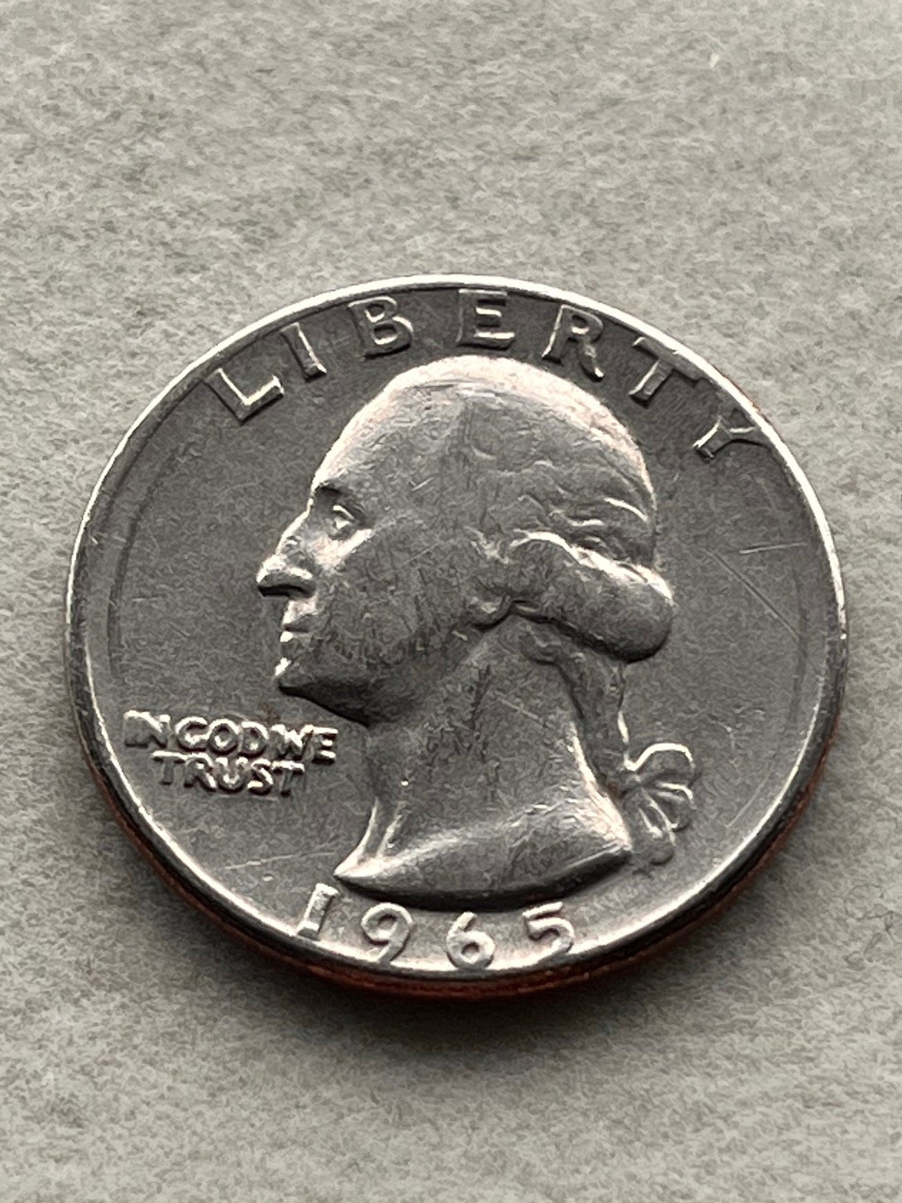 1965 Quarter, Doubled Line Error Around the Rim - Etsy