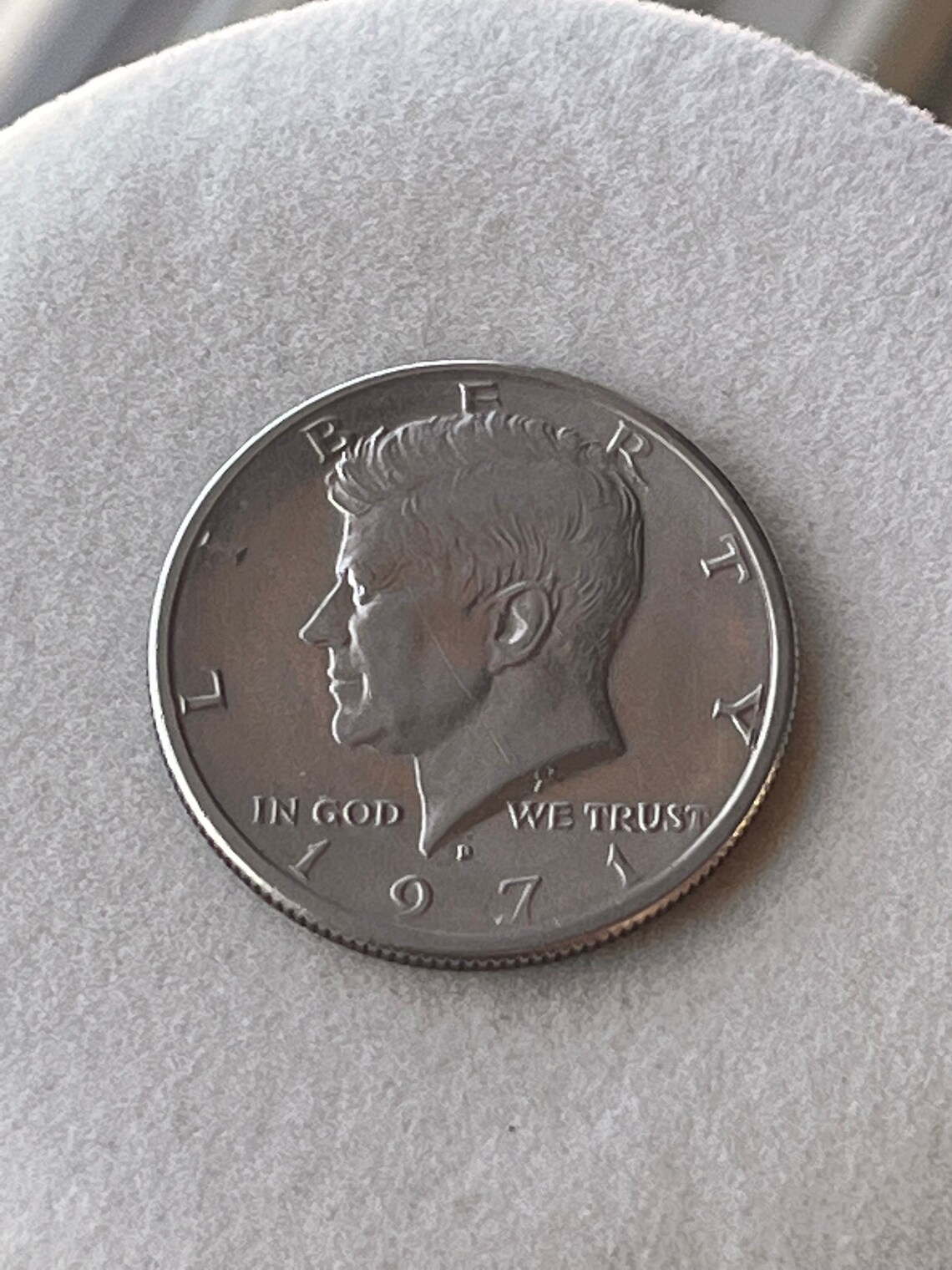 1971 D 50C Kennedy Half Dollar, Coin Collections - Etsy