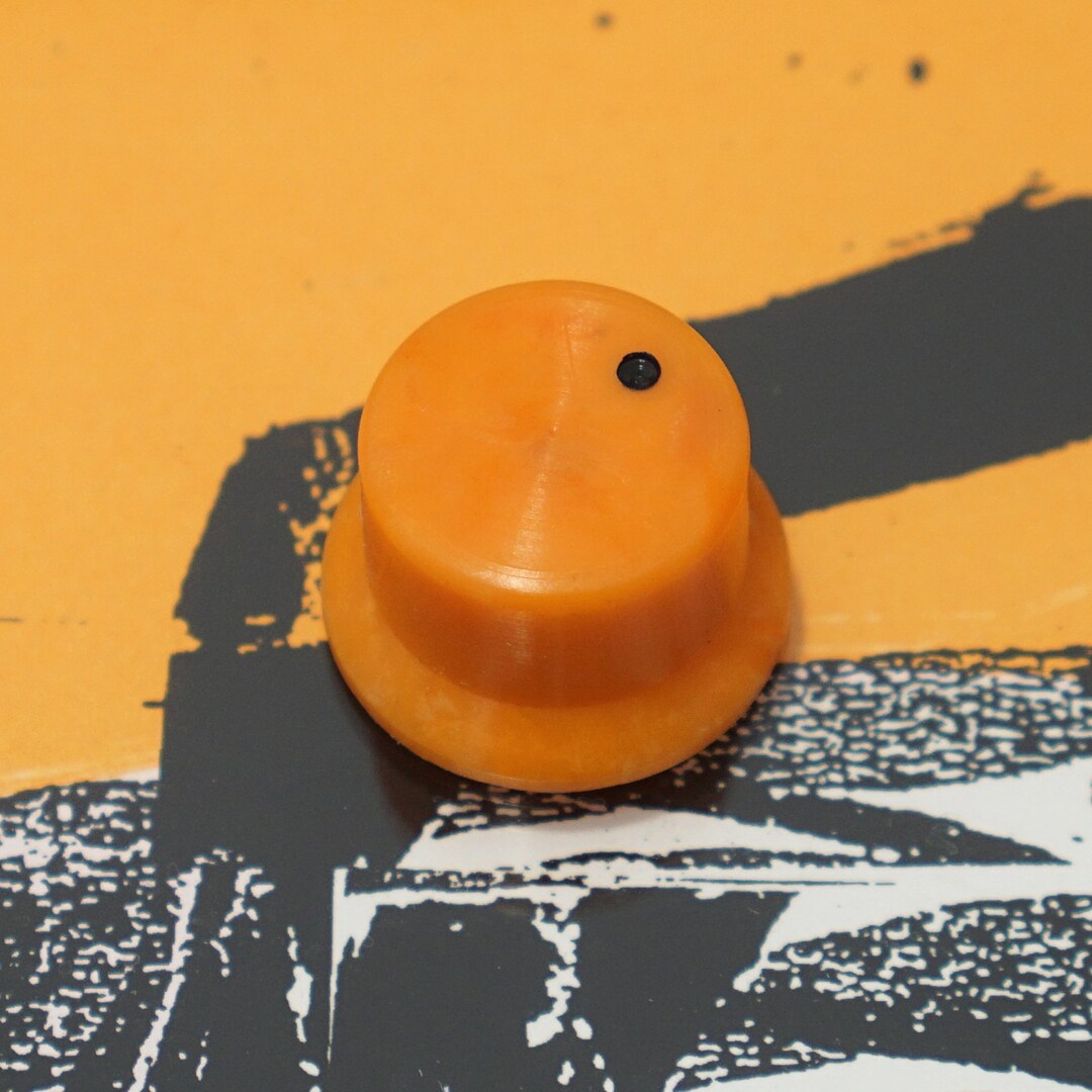 Orange Knob. Knob for Effect Pedals, Synths, Guitar, Amps, Mixers ...