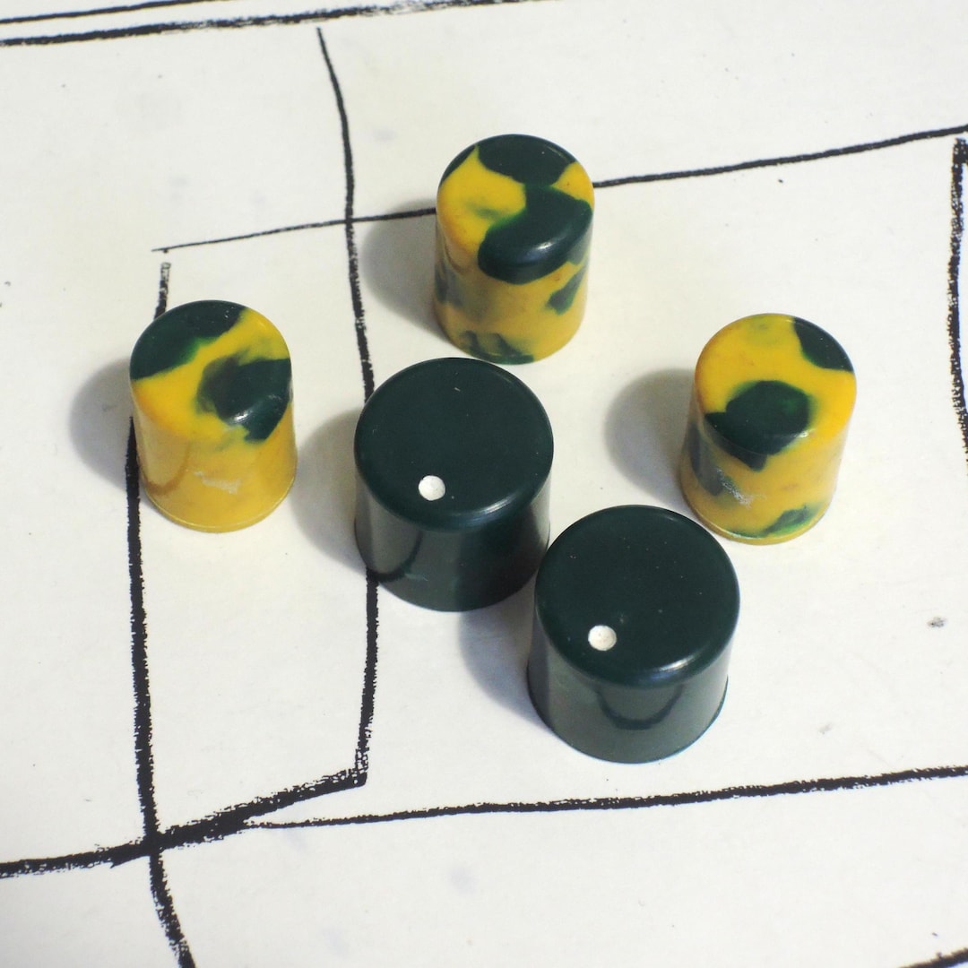 Batch of 5 Knobs for Custom Electronic DIY Project / T18 Round Shaft ...
