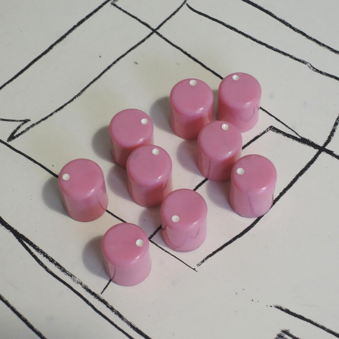 Batch of 9 Knobs for Custom Electronic DIY Project / T18 Shaft / Small ...