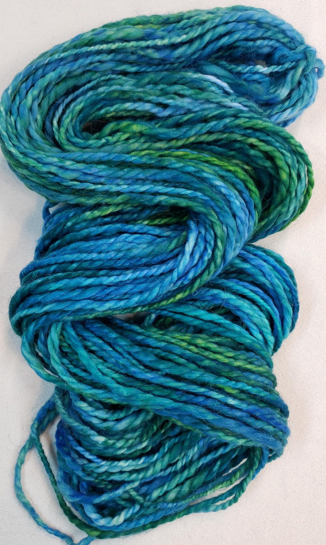 Handspun Faux Angora Firestar Nylon Wool Yarn for Knitting Crochet - Etsy