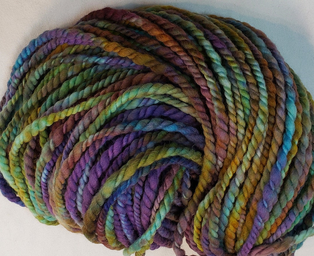 Handspun Yarn for Knitting Crochet - Etsy