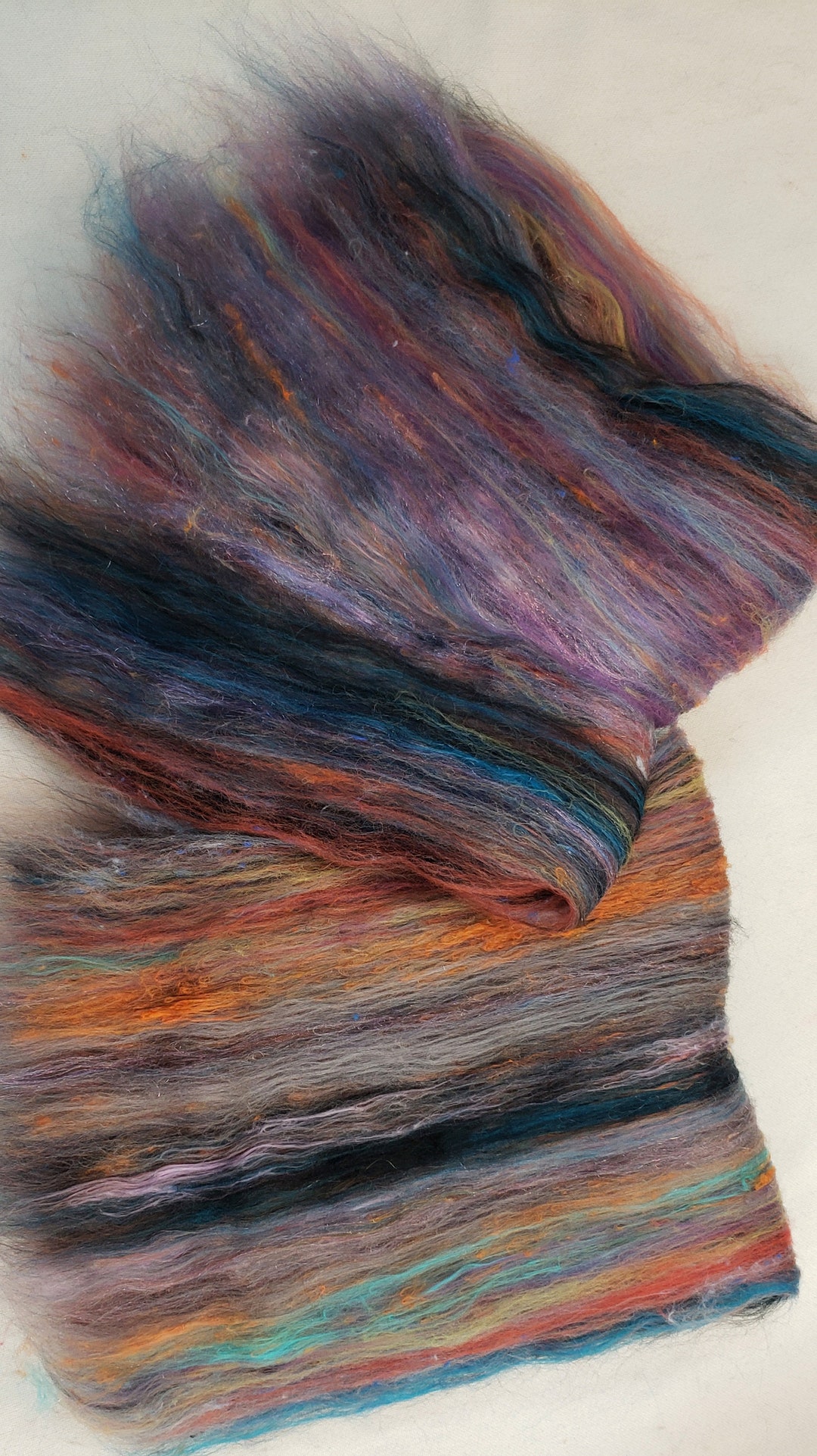 Wool Batts for Hand Spinning Yarn - Etsy