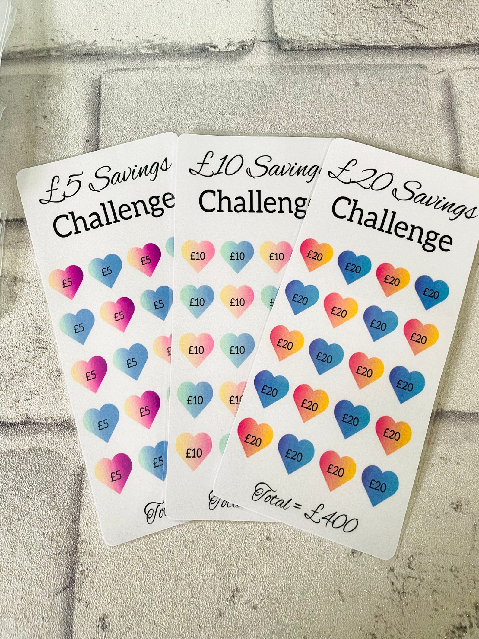 Saving Tracker Challenge Cards, Cash Stuffing, Budget Binder Savings ...