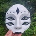 3D Printed Multi Color Hellequin Mask - Etsy