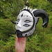 3D Printed Multi Color Hellequin Mask - Etsy