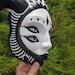 3D Printed Multi Color Hellequin Mask - Etsy