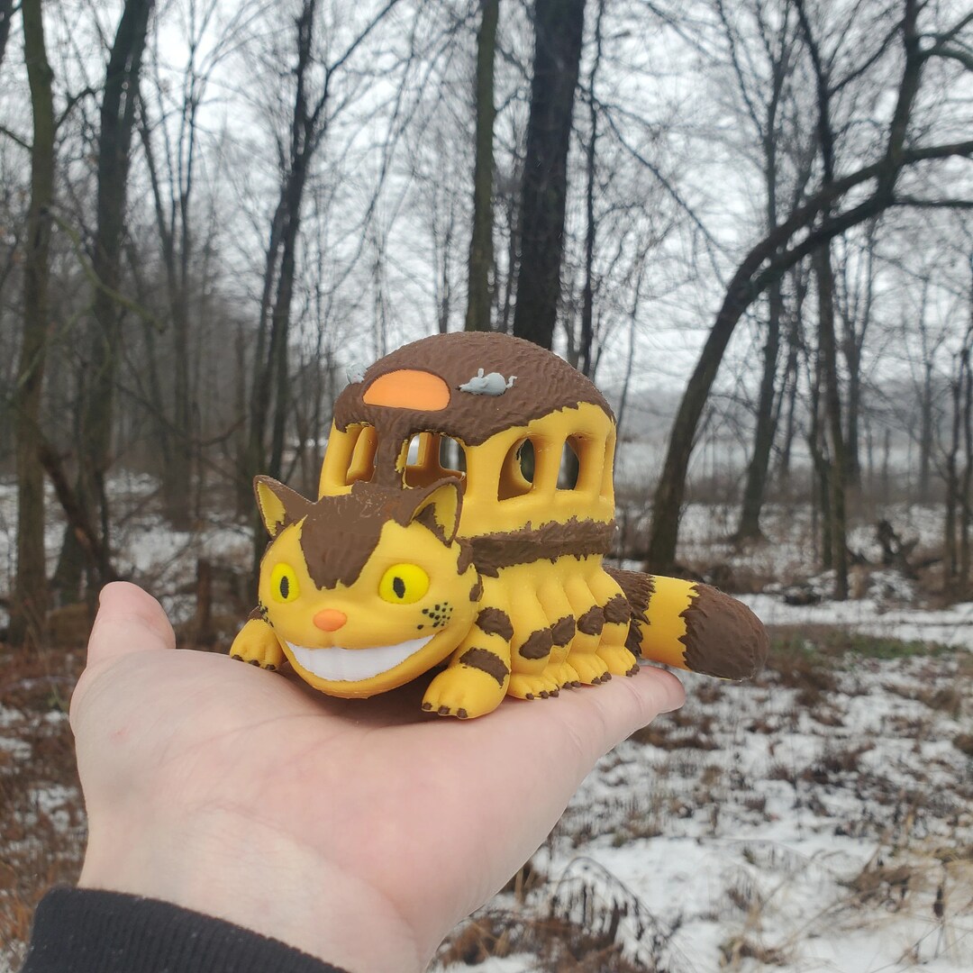 3D Printed 12 Color Catbus of Totoro - Etsy