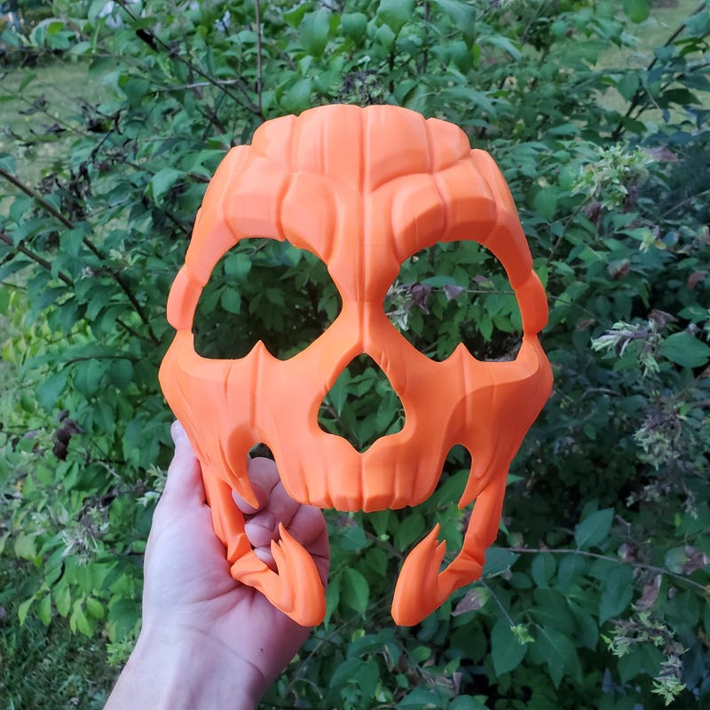 Pumpkin Mask - Etsy