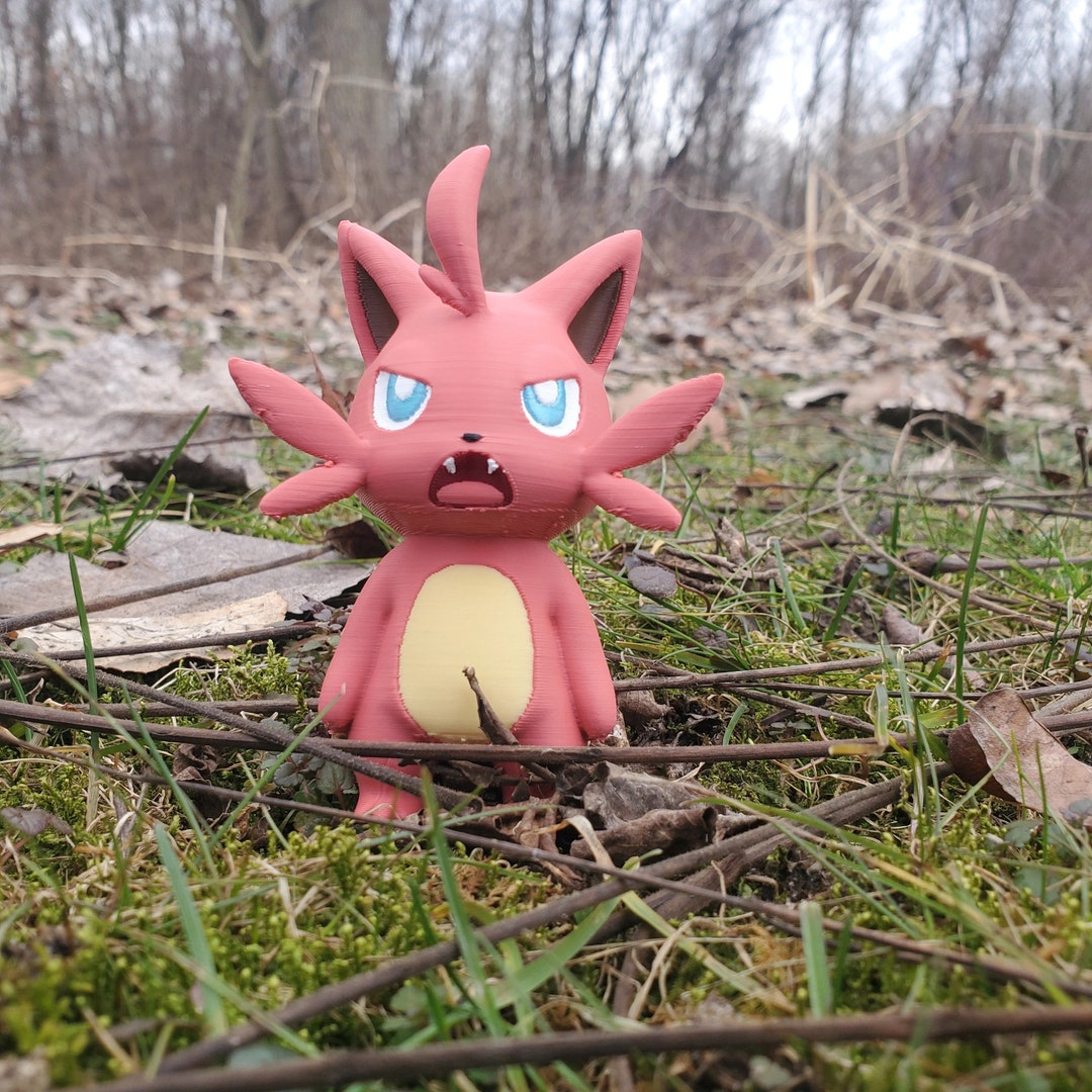 3D Printed 6 Color Cattiva of Palworld - Etsy