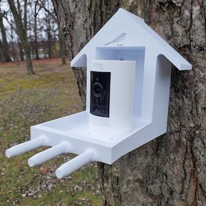 3D Printed Ring Camera Bird Feeder - Etsy