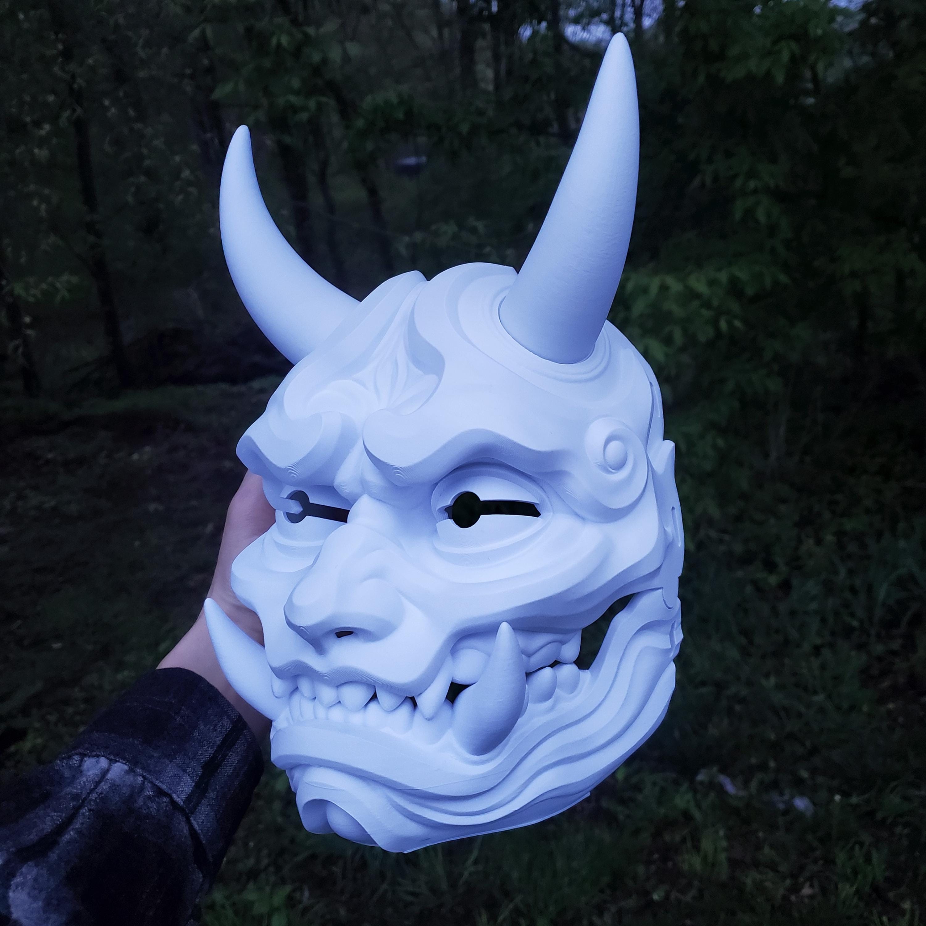 3D Printed Articulating Oni Mask - Etsy
