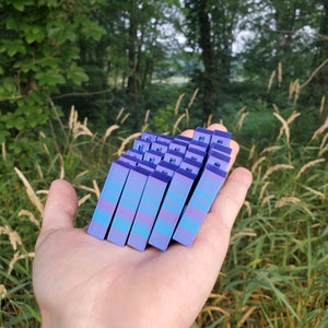 3D Printed Articulating Psychedelic Cube With Mountable Housing Unit - Etsy