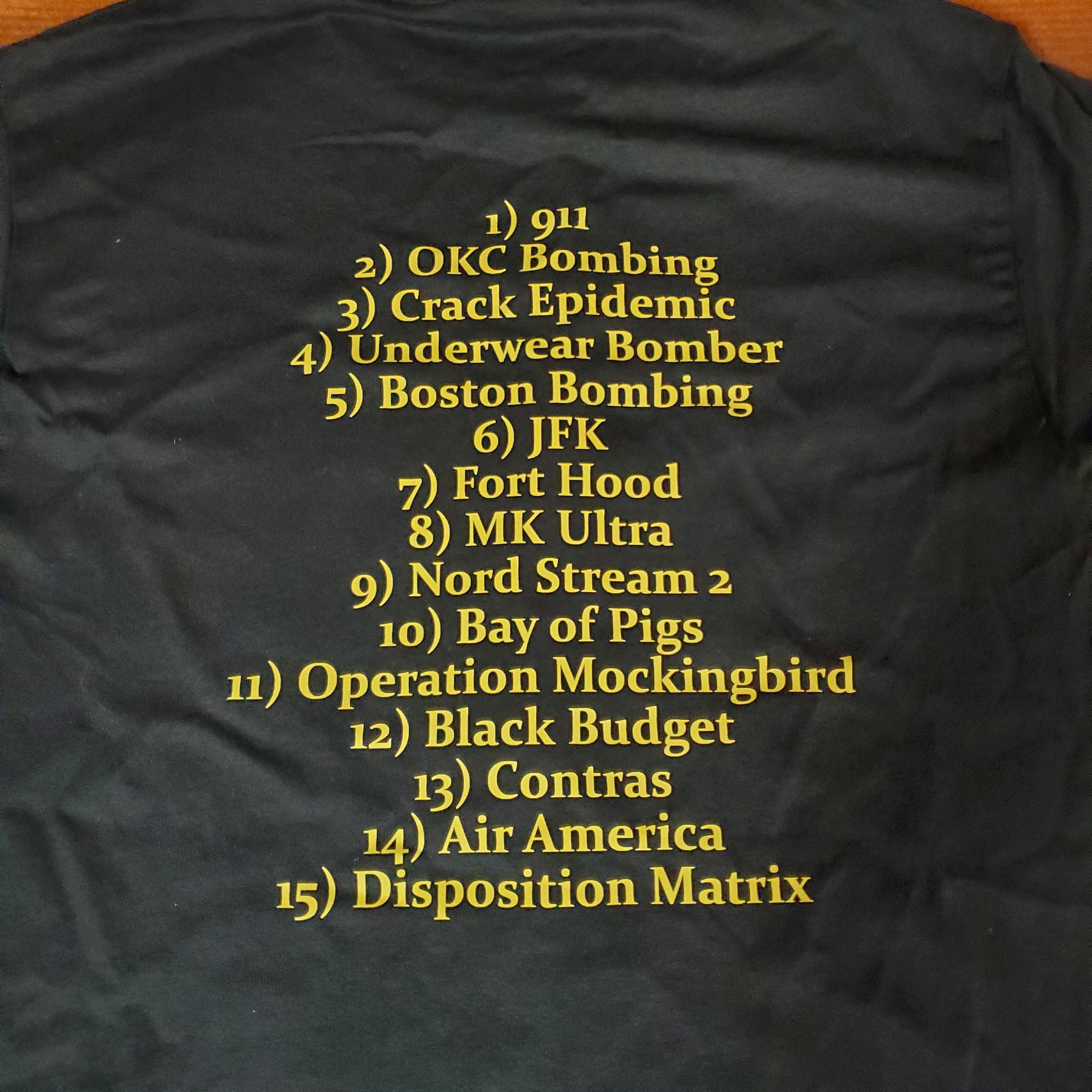 CIA Greatest Hits Collection Volume One T-shirt - Etsy