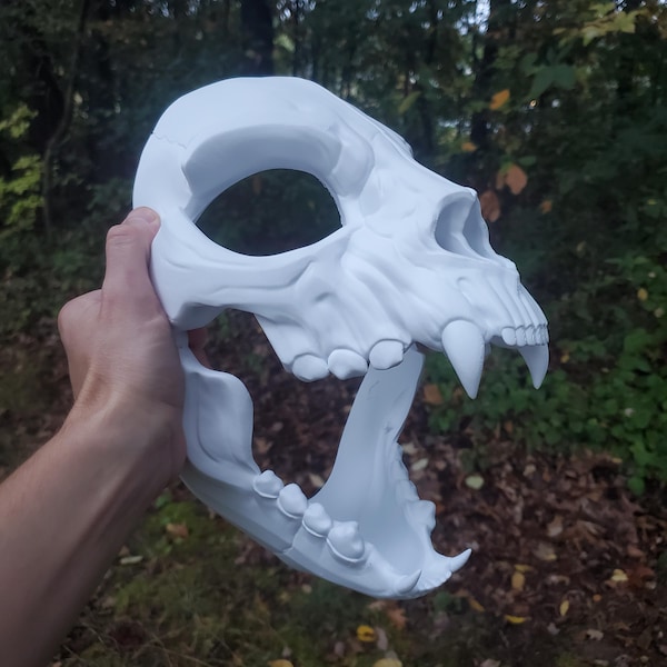 Skull Dog Mask - Etsy