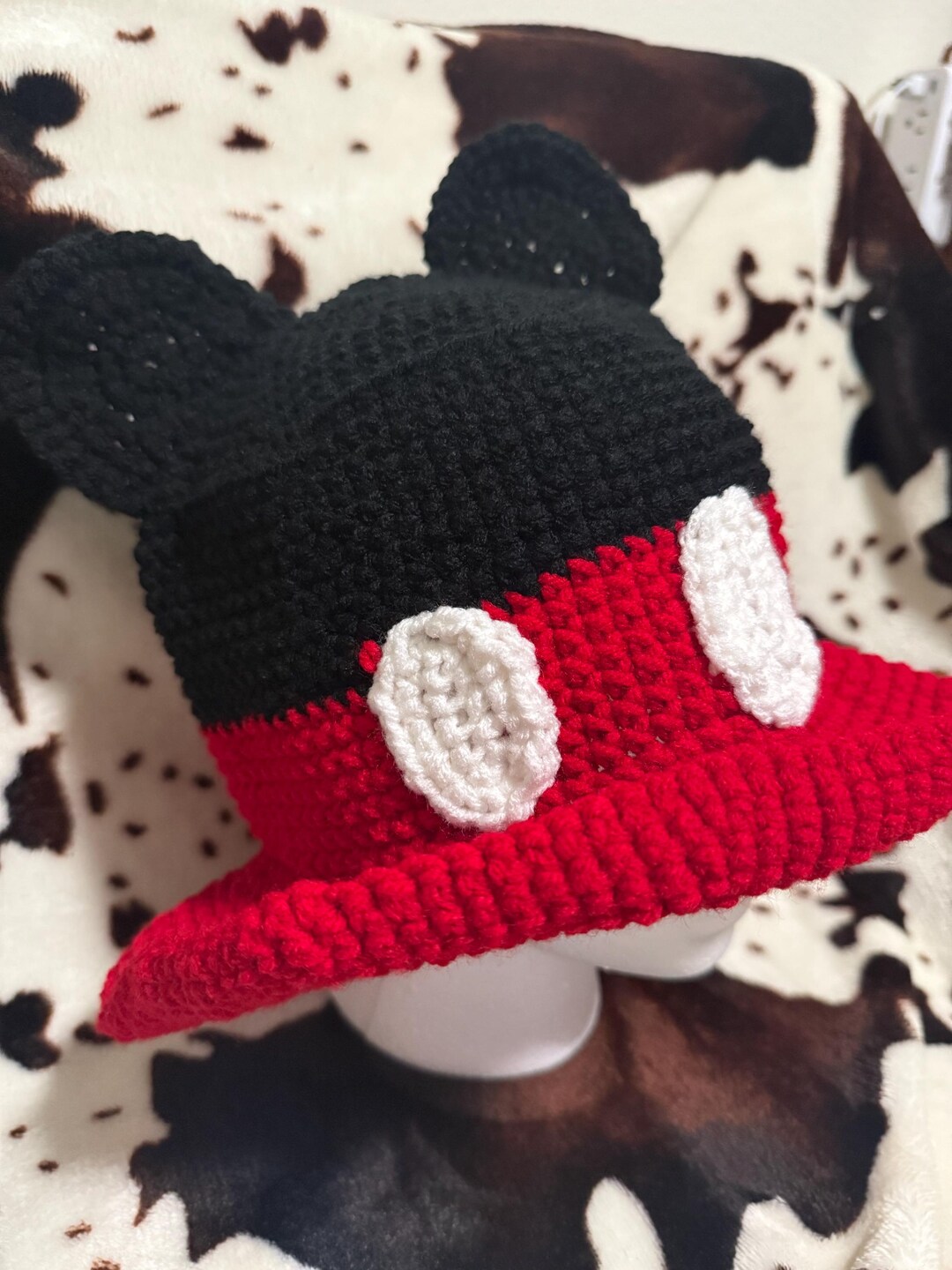 Mickey Mouse Bucket Hat - Etsy