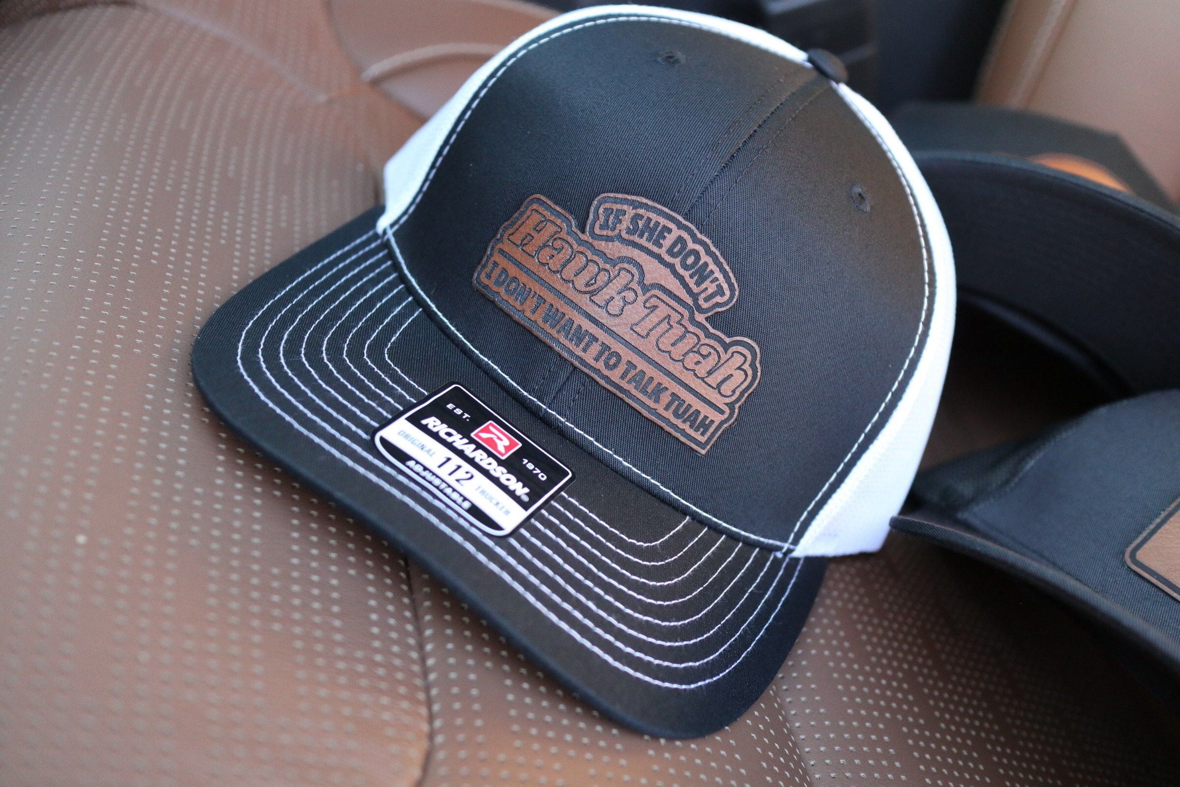 VIRAL Hawk Tuah Trucker Hat - Funny Hat Cap Mesh Back Snapback Flat ...
