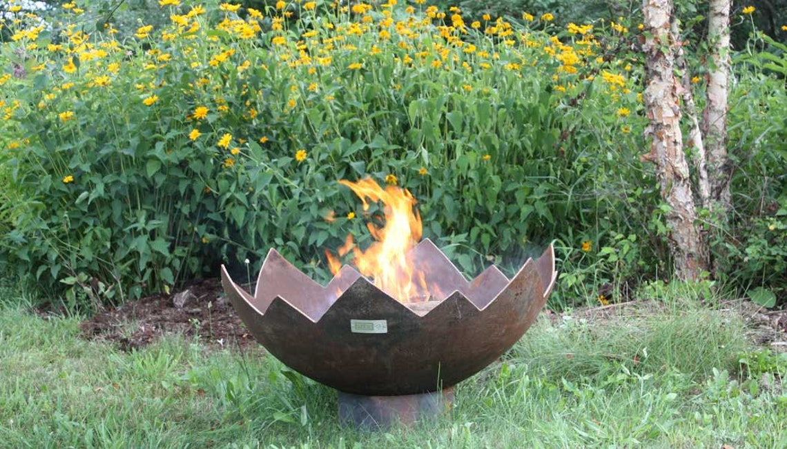 The Great Flaming Lotus 37 Inch Sculptural Fire Pit - Etsy