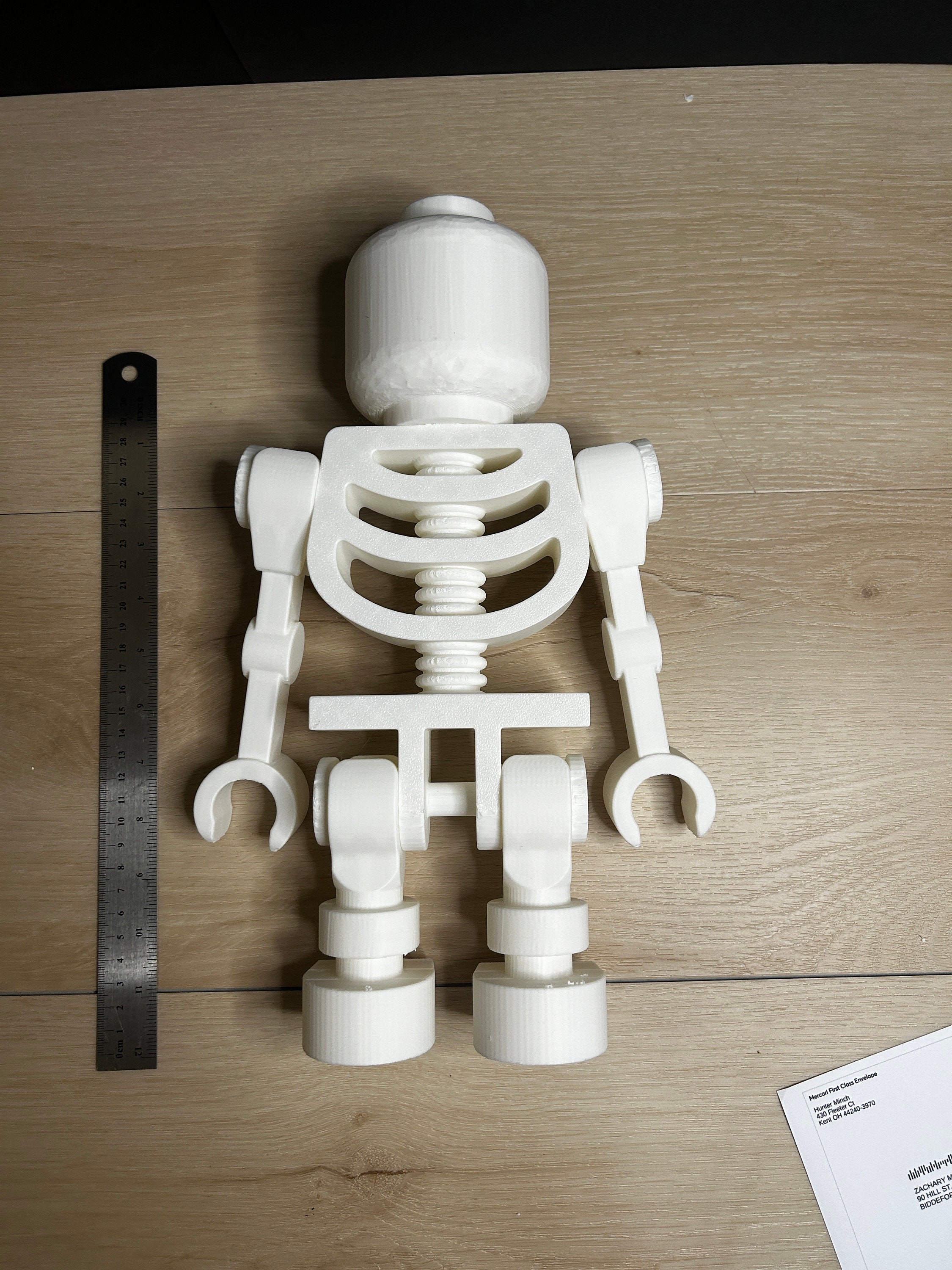 Jumbo Brick Skeleton 3D Print - Etsy