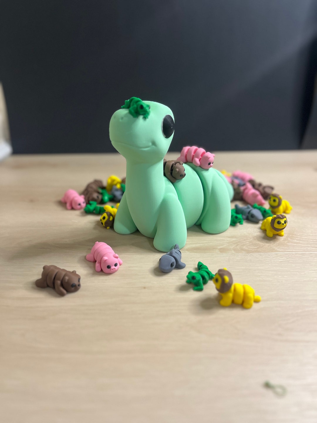 Articulated Baby Animals 3d Printed - Etsy Australia