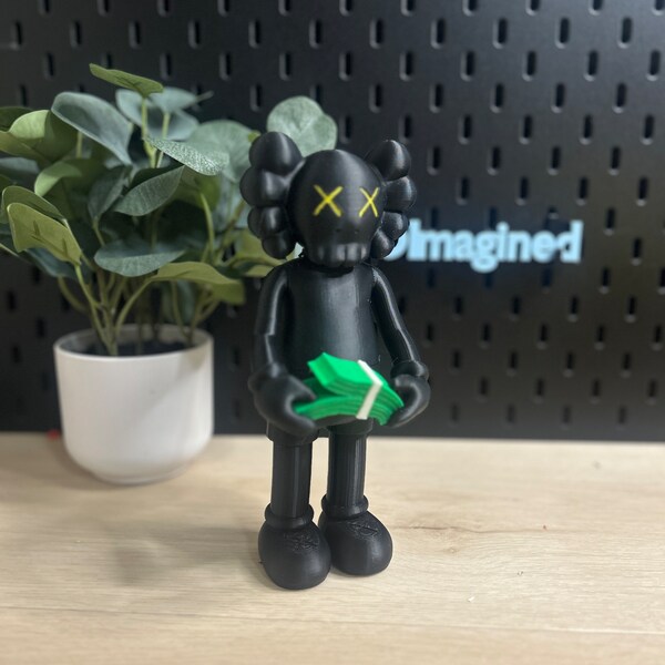 3d Printed Kaws Doll - Etsy