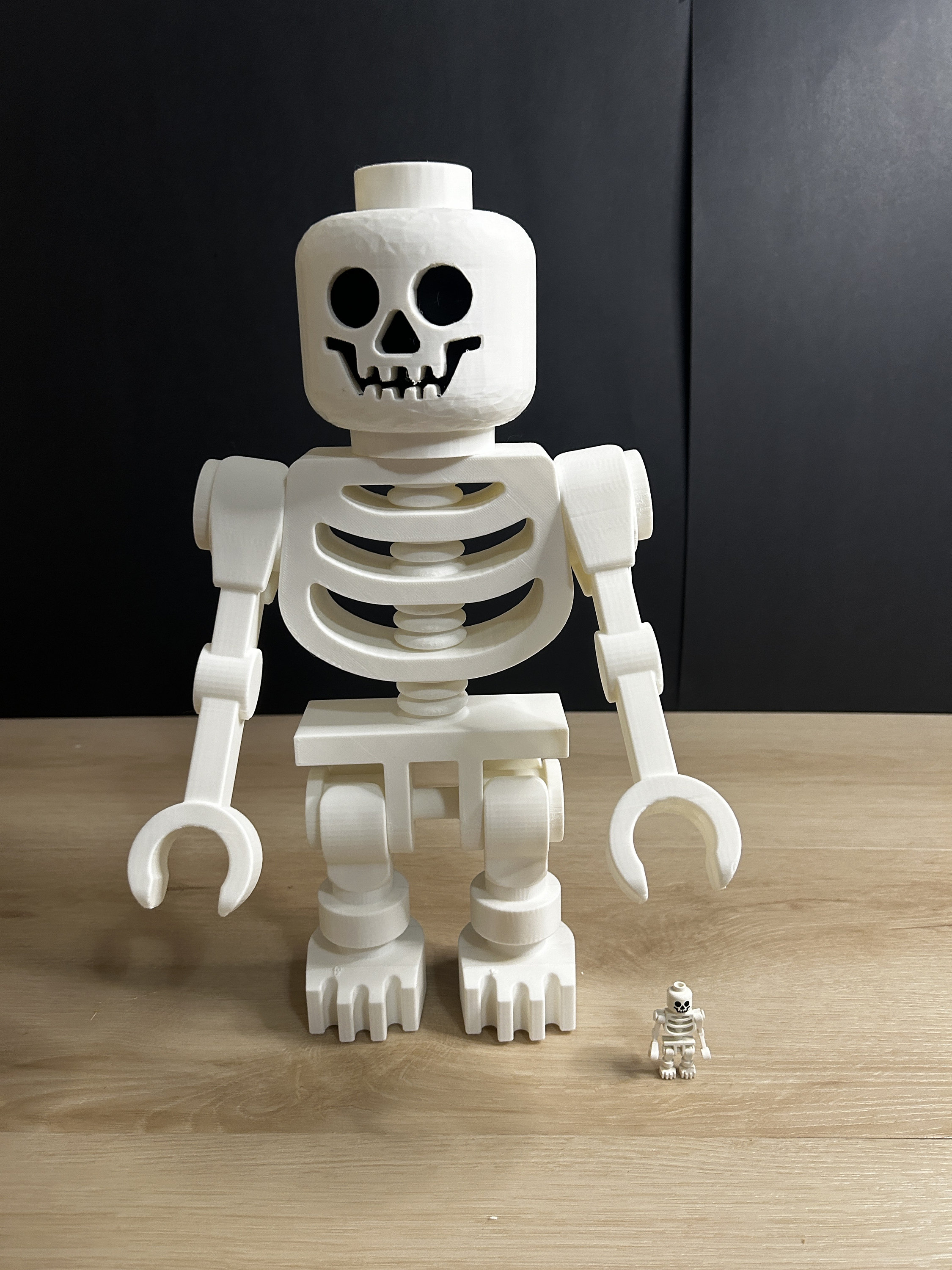 Jumbo Brick Skeleton 3D Print - Etsy