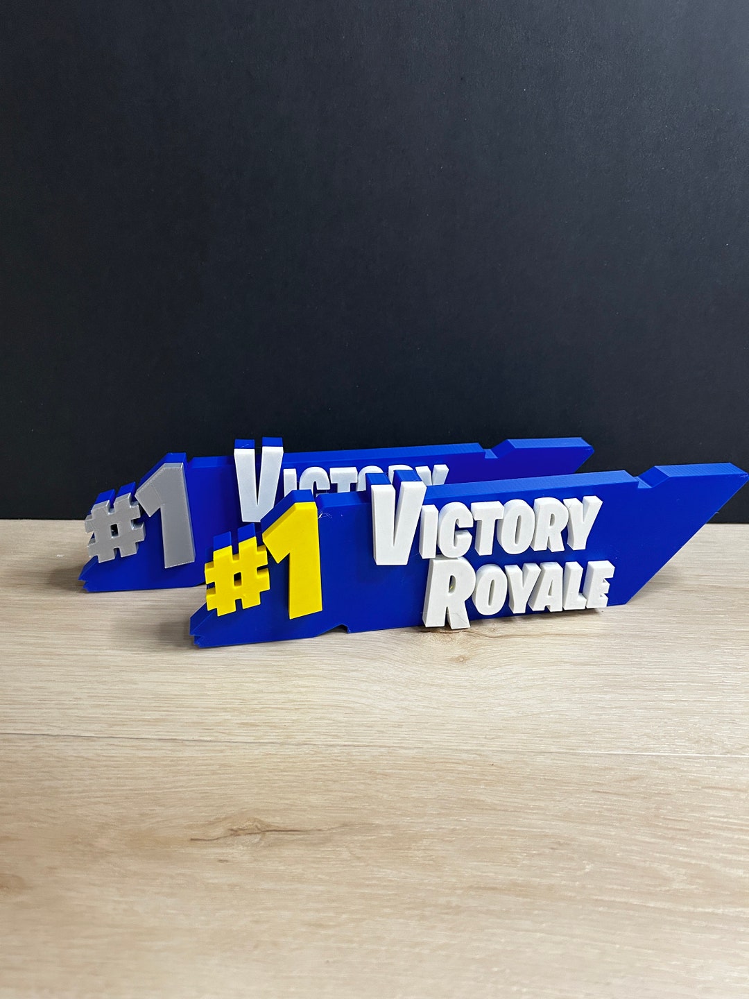 3d Printed Victory Royale Sign Popular Battle Royale Trophy Son Gift ...