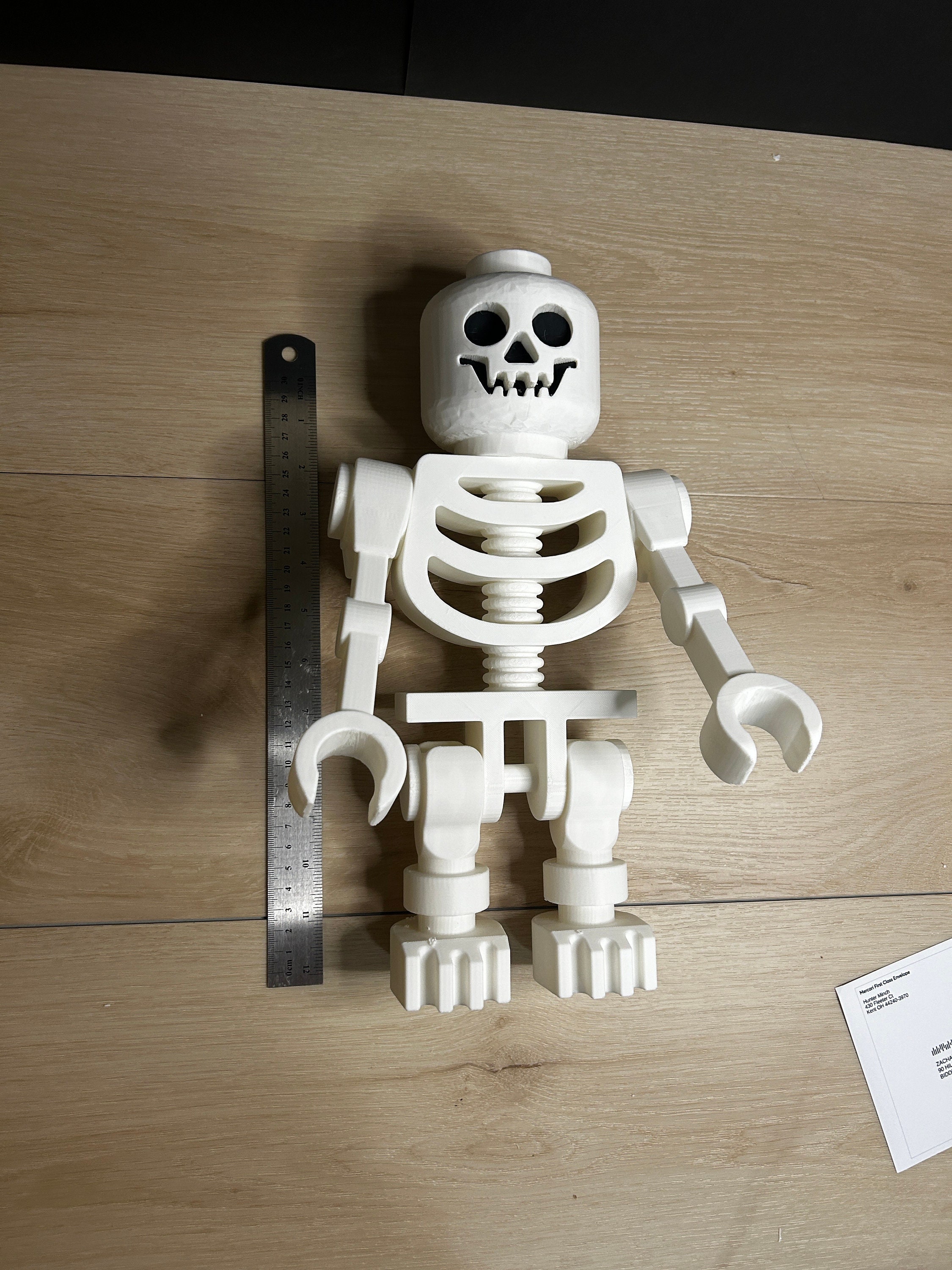 Jumbo Brick Skeleton 3D Print - Etsy