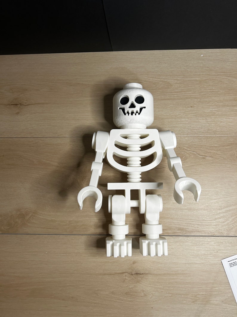 Jumbo Brick Skeleton 3D Print - Etsy