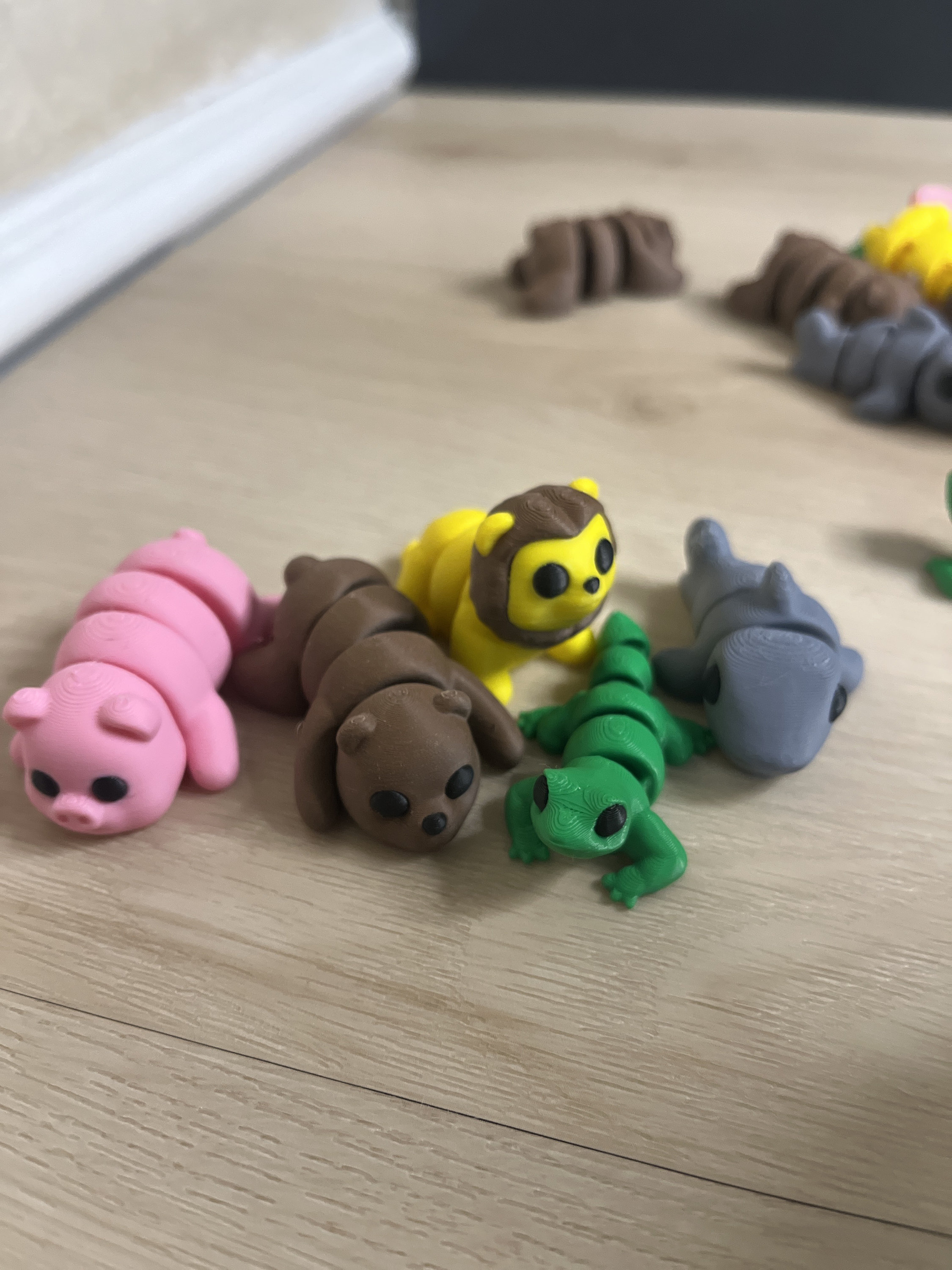 Articulated Baby Animals 3d Printed - Etsy Australia