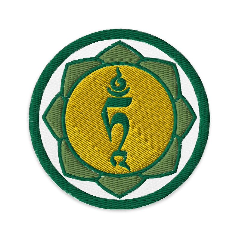 Green Tara, Limited Edition, Embroidered Patch, Buddhist Goddess Mantra ...
