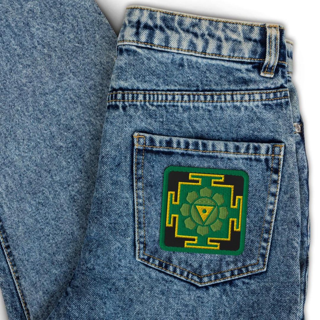 Green Tara Yantra Iron On, Embroidered Patch, Tibetan Buddhist Gift - Etsy