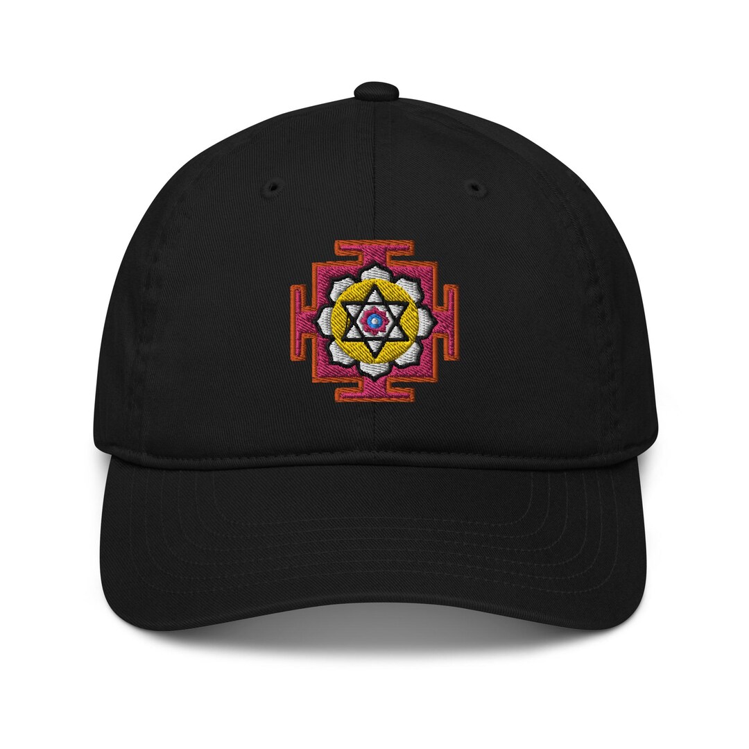 Kamala Yantra, Organic Gifted Cap, Yoga, Symbolic Symbolism, Hindu ...