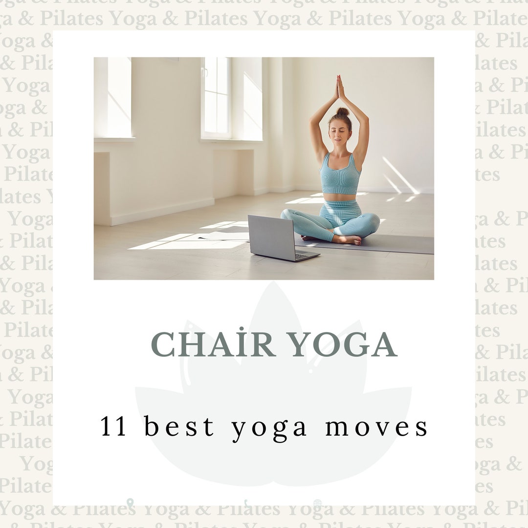 Somatic Yoga Exercise for Beginners, Chair Exercises, Chair Yoga ...