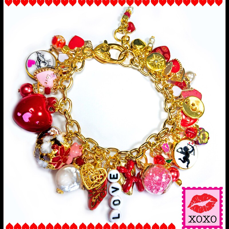 Charm Bracelet - Etsy